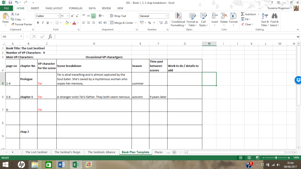 Guest author: Suzanne Rogerson – 5 ways spreadsheets can help writers ...